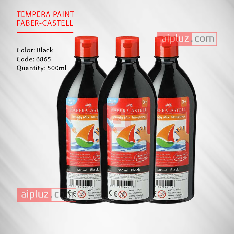 TEMPERA PAINTS 500ML Faber Castell – AiPluz