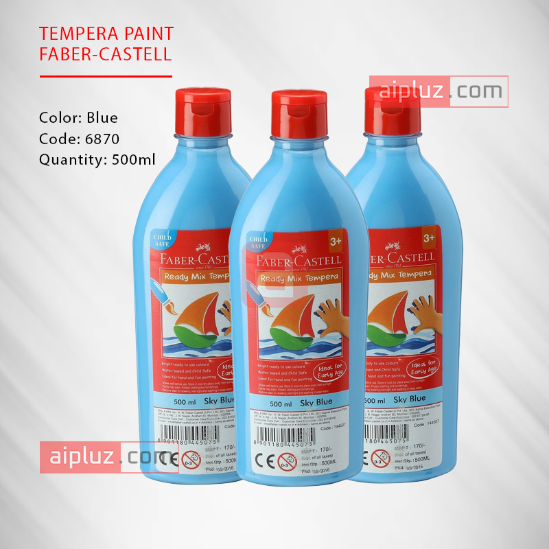 TEMPERA PAINTS 500ML Faber Castell – AiPluz