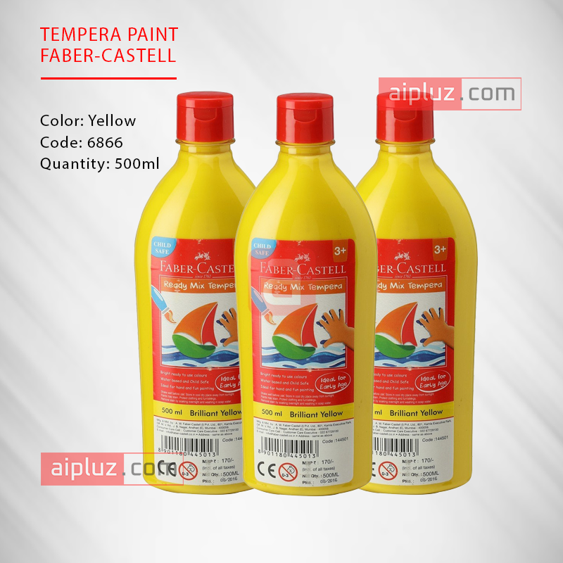 TEMPERA PAINTS 500ML Faber Castell – AiPluz