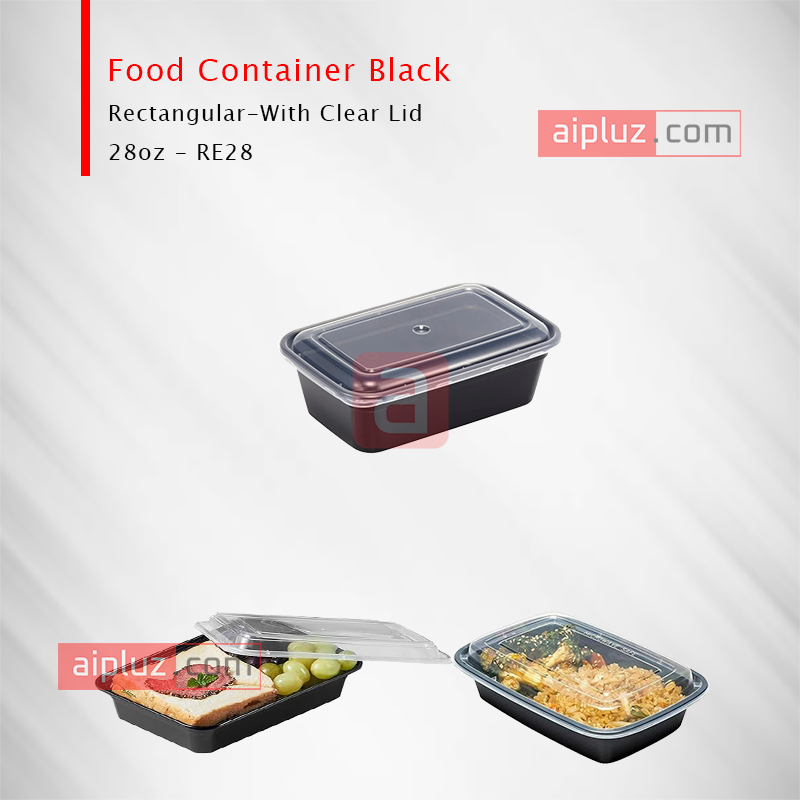 Black & Red Containers – AiPluz